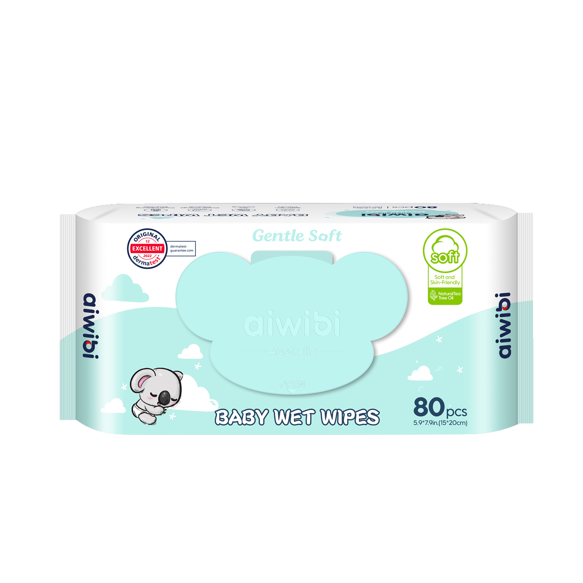 Gentle Soft Sensitive Care Wipes – Aiwibi Bahrain